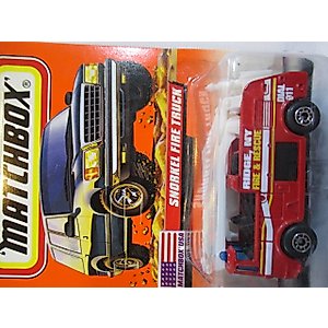 Matchbox CHASE Fire Fighters Snorkel Fire Truck Red #27 With Matchbox 2000 Logo