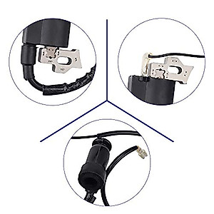 Anzac 30500-ZE7-033 Coil Assembly Ignition 30500-ZE7-063 30500-ZE7-043 for Honda GXV120 GXV140 GXV160 HR194 HR195 HR214 HR215 HR216 HRA214 HRA215 HRA216 HRB215 HRC216 HRM215 Lawn Mower