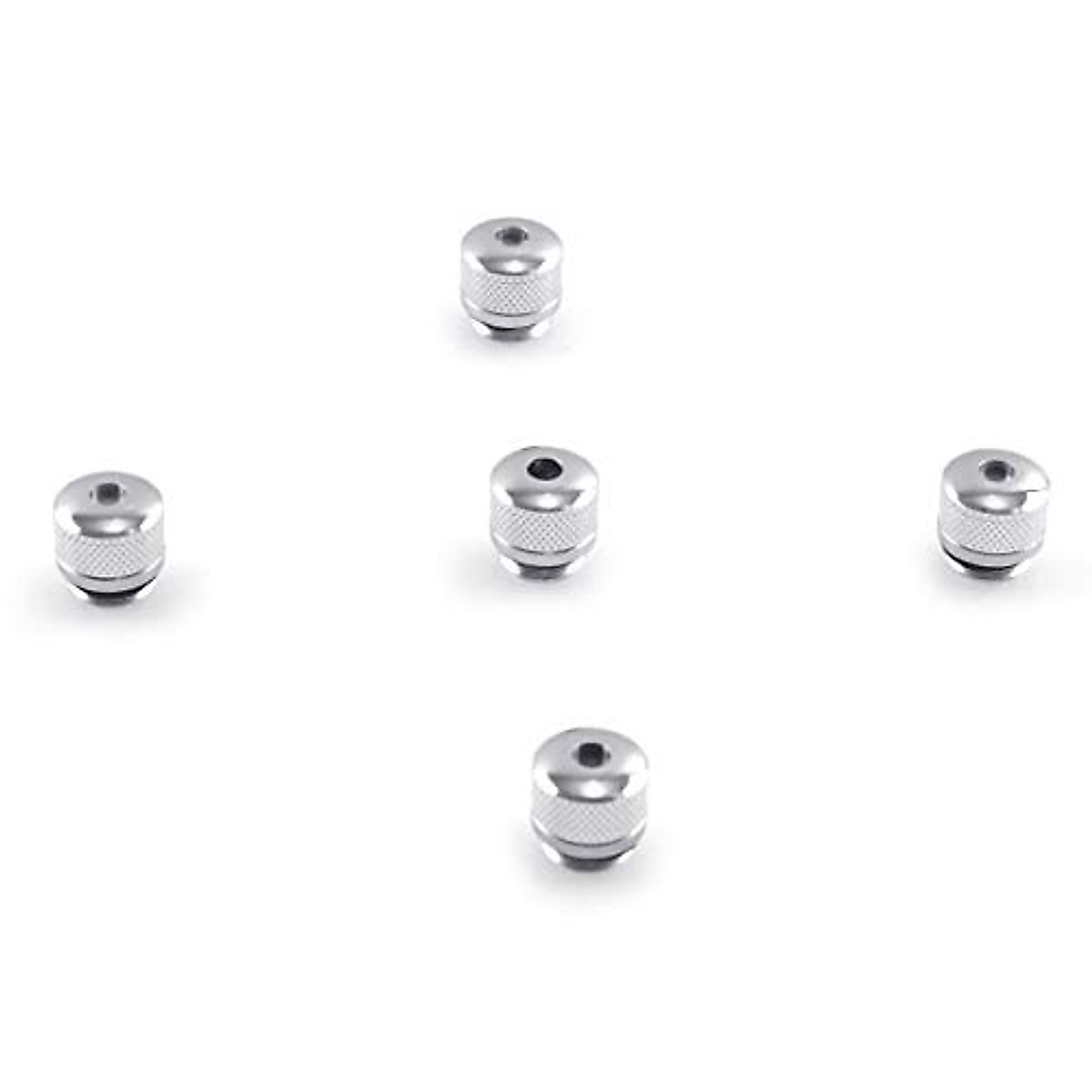 FreeMascot 5 Pcs Sky Patterns Heads Cap for Laser Pointer Light (Silver)