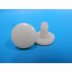 10-3/4" Flat Stem Natural Bumper Glide Patio Outdoor Furniture Chair 727 1/4"