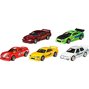 Hot Wheels Premium Bundle - Fast & Furious Vehicles [Amazon Exclusive]