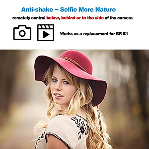 AODELAN Wireless Shutter Release for Canon EOS M50,M50 Mark II,M6 Mark II,6D Mark II,T7i,77D,SL2,SL3(EOS 250D),90D,200D,EOS R,800D,Replace Canon BR-E1 Remote Control