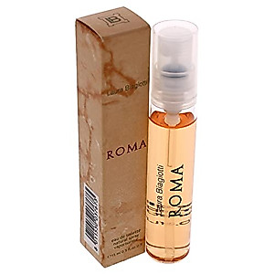 Laura Biagiotti Roma for Women Sweet and Elegant Scent - Opens with Pink Grapefruit and Black Currant - Unleashes Delicate and Timeless Sensuality - Perfect for Date Night - 0.5 oz EDT Spray