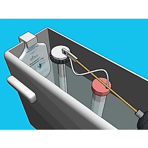 PF WaterWorks PF0550 FlushSMART Toilet Tank Optimizer Insert/Bag, Saves 1/2 to 3/4 Gallon Water per Flush, White