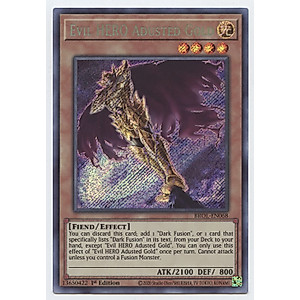 Evil Hero Adusted Gold - BROL-EN068 - Secret Rare - 1st Edition