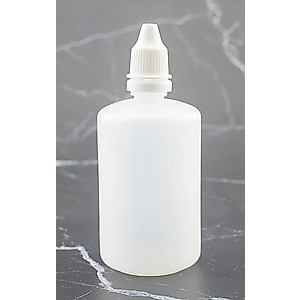 CCHW 100ml Plastic Dropper Bottle, 3.4oz Empty Plastic Squeezable Eye Liquid Dropper Bottles with Childproof Cap (3)