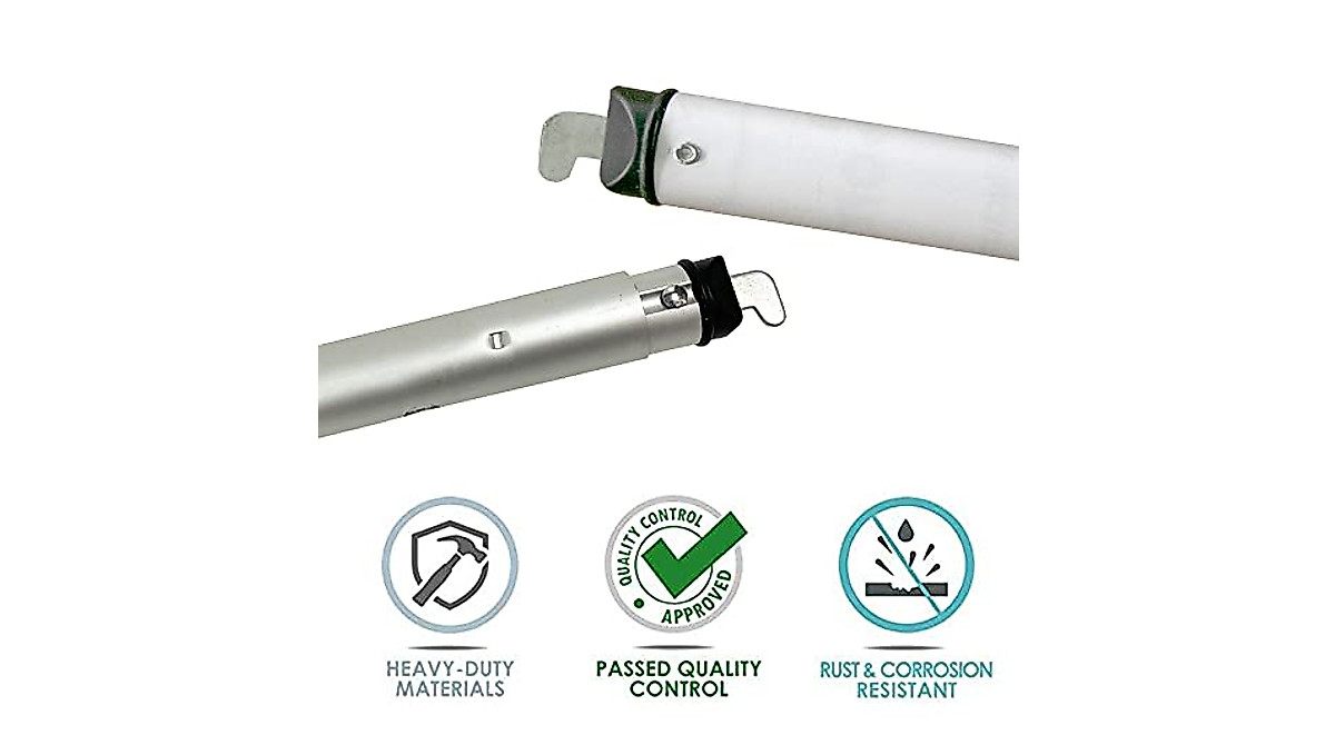 7-12ft Adjustable Pipe and Drape Crossbar for Events | WEPDIY