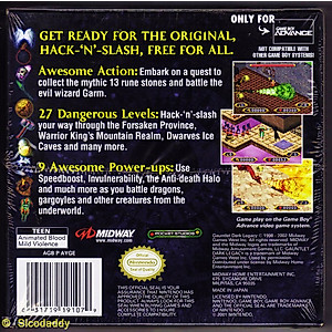 Gauntlet Dark Legacy - Game Boy Advance