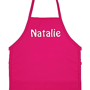 Personalized Kids Apron - Chef Apron for Kids - Add a Name to Personalize Kids Aprons for Girls or Boys