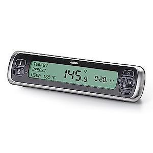 OXO Good Grips Chef's Precision Digital Leave-In Thermometer, Stainless Steel, 1 count