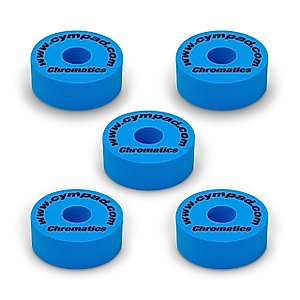 Cympad Chromatics Foam Cymbal Washer Set 40/15mm Blue