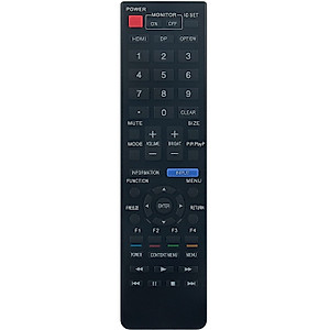 RRMCG1019MPPZ Replace Remote Commander fit for Sharp Information Display LCD Monitor PN-L651H PN-HW861 PN-HW651 PN-HW751 PN-HW431 PN-85TH1 PN-HW501 PN-C705B PN-C805B PN-CE701H PN-65TH1 PN-L851H