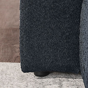 L-Shaped Sectional Sofa Couch DIY Combination w/Movable Ottoman, Modern Convertible Modular Sofa & Couch Cloud Deep Seater Sofá