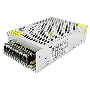 DIGISHUO DC 12V 10A 120W Power Supply Adapter Transformer Switch AC 110V/220V to DC 12V 10Amp Switching Converter LED Driver for LED Strip Light | CCTV| Camera Security System| 3D Printer
