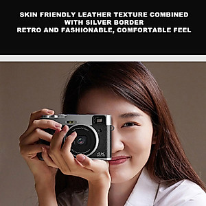 Compact Camera, 3.5 Inch ABS and Aluminum Alloy HD IPS Screen 4K Digital Camera for Travel