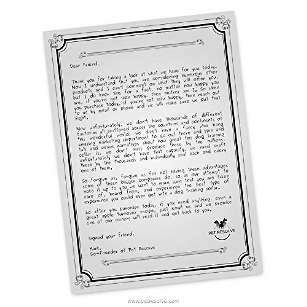 Pet Resolve Remote Dog Training Collar