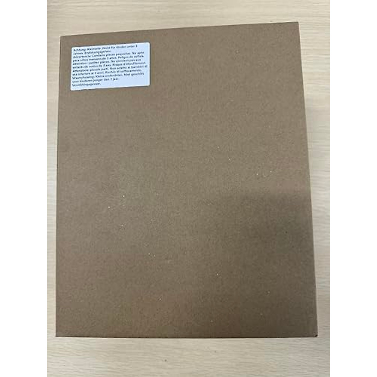 Kajaia 12 Pieces Christmas Winter Houses Village with 12 Pieces Trees Lamp LED Lights Christmas Winter Village Town Buildings Accessories for Thanksgiving Halloween Village Figurine Desktop Decor