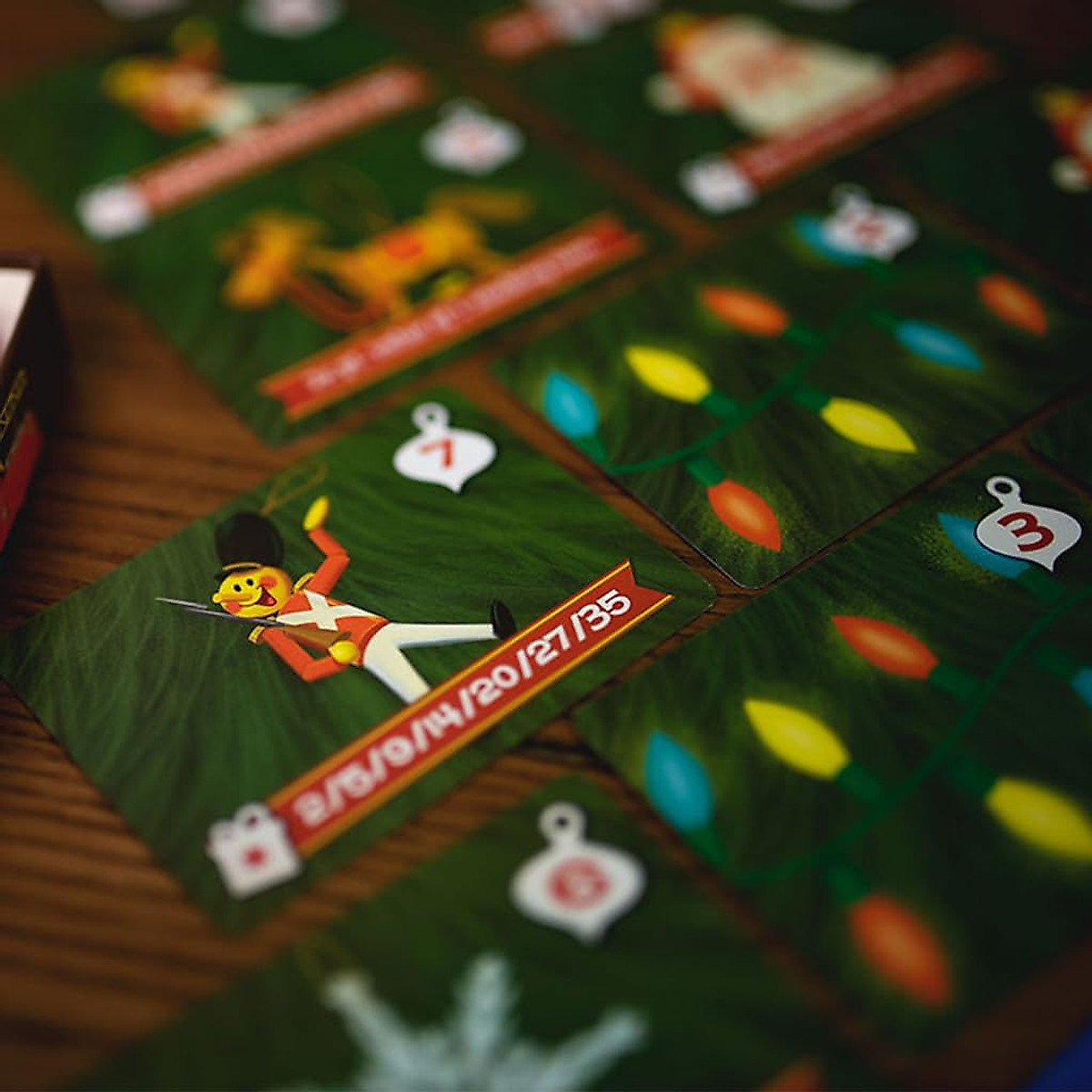 Holly Jolly , Christmas Themed Family Card Game , Collect Presents Ornaments & Stockings - 25th Century Games