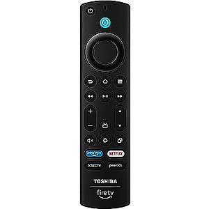 Toshiba 55-inch Class C350 Series LED 4K UHD Smart Fire TV with Alexa Voice Remote (55C350LU, 2023 Model)