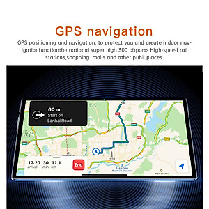 Zyyini 5G WiFi 10 Inch Tablet for Android 11, 6GB RAM 256GB ROM Octa Core CPU,Dual Camera 2 Card Slots 7000mAh,for Daily Entertainment and Travel(Blue)