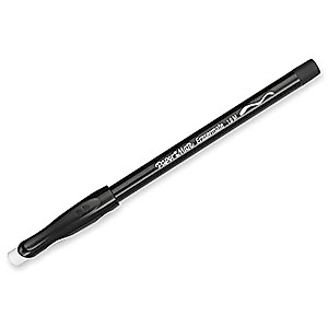 Paper Mate Erasermate Stick Medium Tip Ballpoint Pens, 5 Black Ink Pens (3150458PP)