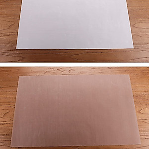 DOITOOL 3pcs Oven Rack Liners for Bottom of Electric Oven Cooks Innovations Non- Stick Oven Liner Heavy Duty Oven Floor Protector Liner Oven Bottom Mat Reusable Oven Protector Liner