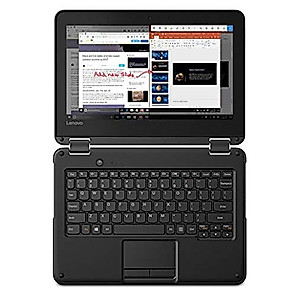 Lenovo wt-81FY000SUS 300e Winbook Touchscreen LCD 2 in 1 Notebook, Windows 10 Pro, Intel Celeron N3450, 1.1 GHz, 64 GB, 11.6 (Renewed)