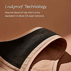 KNIX Super Leakproof Boyshort - Quick-Dry & Breathable Period Underwear - Menstruation Boyshort Panties with Stretchy Fabric - Alternative to Menstrual Pads - Black, Medium (3 Pack)