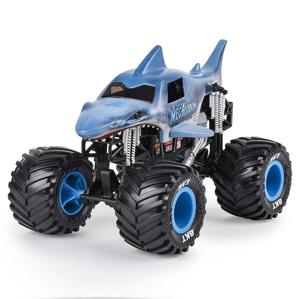 Monster Jam, Official Megalodon Monster Truck, Die-Cast Vehicle, 1:24 Scale