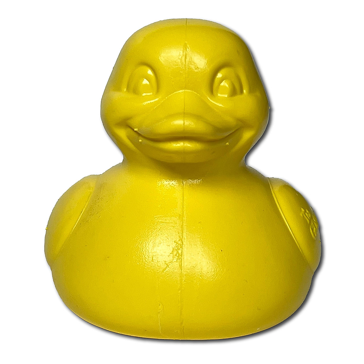 Celebriducks The Good Duck - BPA & PVC Free Rubber Duckie Baby Bath Toy Teether - Yellow