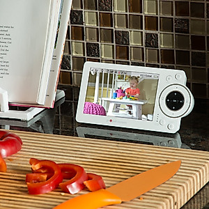 Project Nursery 5" High Definition Baby Monitor System with 1.5" Mini Monitor - White