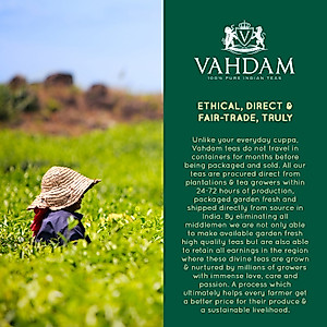 Vahdam Premium CTC Assam Black Tea & English Breakfast Tea- Strong, Full Bodied, Bold,& Delicious| Perfect for Kombucha, Indian Tea, Iced Tea & Irish Breakfast Tea (Assam CTC Tea, Bulk Pack 226g)