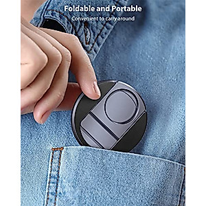 Stouchi Aluminum Mag-Safe Continuity Camera Mount, Upgraded iPhone Webcam Mount for Mac Notebooks OS Ventura Compatible with iOS 16 iPhone 12 13 14 Series