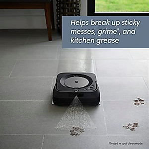 iRobot Braava Jet m6 6113 Ultimate Robot Mop - Wi-Fi Connected, Precision Jet Spray, Smart Mapping, Compatible with Alexa, Ideal for Multiple Rooms, Recharges and Resumes, Graphite