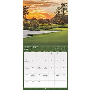 2023 Sports Illustrated Golf Courses Wall Calendar