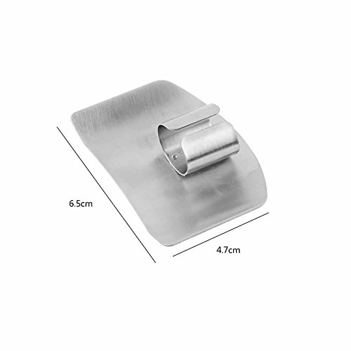 ORYOUGO 2 Pack Finger Hand Protector,Stainless Steel Finger Guard Protector Avoid Hurting When Slicing and Dicing,Kitchen Utensils Accessories and Gadgets