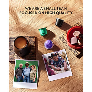 ROSSO CAFFE Espresso Capsules for Nespresso Machines - 120 Coffee Pods Intense Value Pack - Premium Aluminium Capsules - Strong and Bold Dark Roast