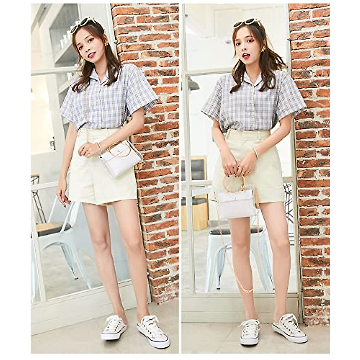 Floette Small Clear Purse Clear Crossbody Bag Clear Handbag Clear Clutch Stadium Approved for Concert Sport Event Festival (A06)