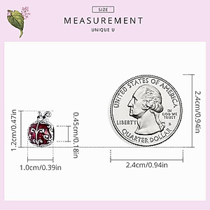 Pattern Ladybug Charm 925 Sterling Silver Charm Fits For Pandora Bracelet Necklace