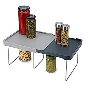 Joseph Joseph CupboardStore Expandable Shelf, 1 EA, Grey