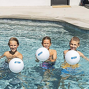 GoSports Water Volleyball 3 Pack, Great for Swimming Pools or Lawn Volleyball Games