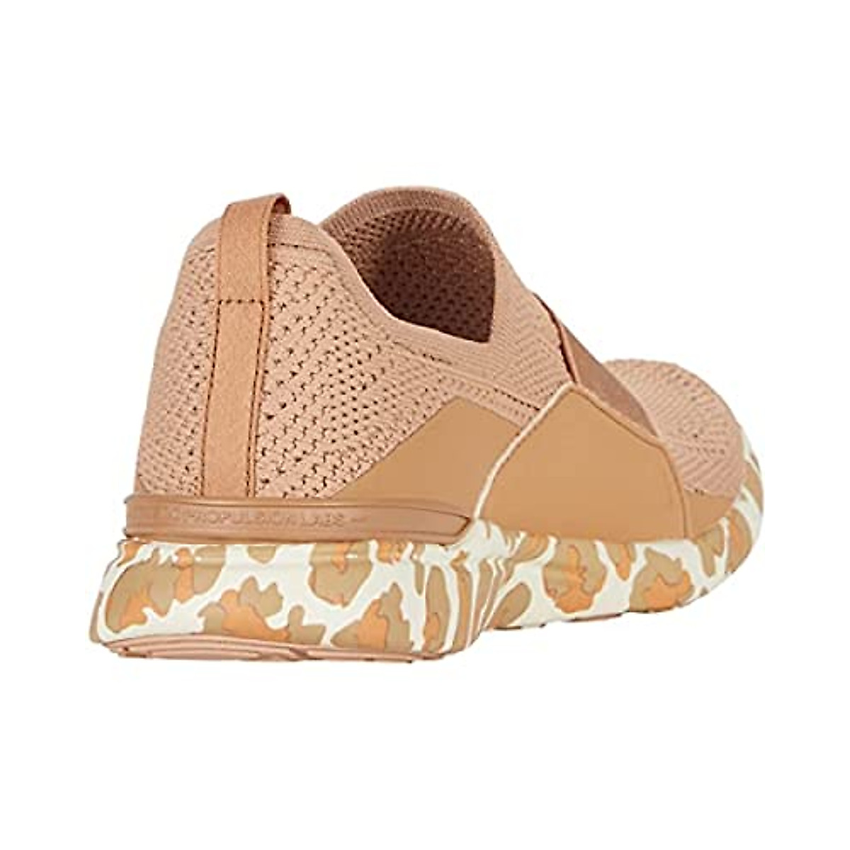 Athletic Propulsion Labs APL Women's Techloom Bliss Sneaker, Caramel/Almond/Leopard, 7