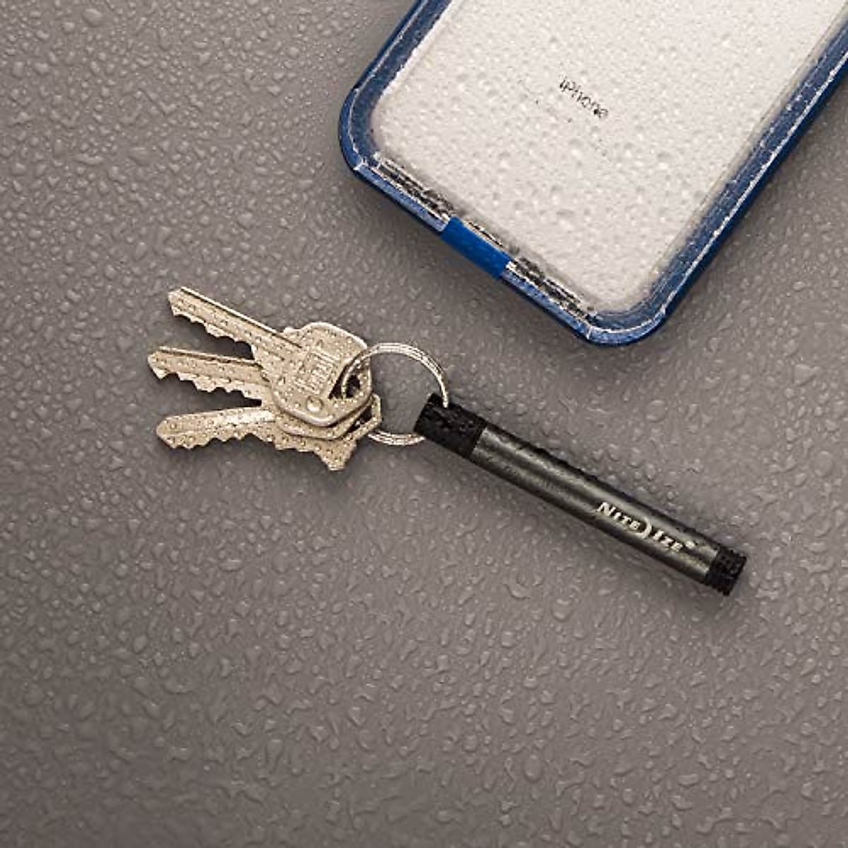 Nite Ize IP2-09-R7 INKA Key Chain Pen, Everyday Carry Full Size and Quick Use Pen, Charcoal