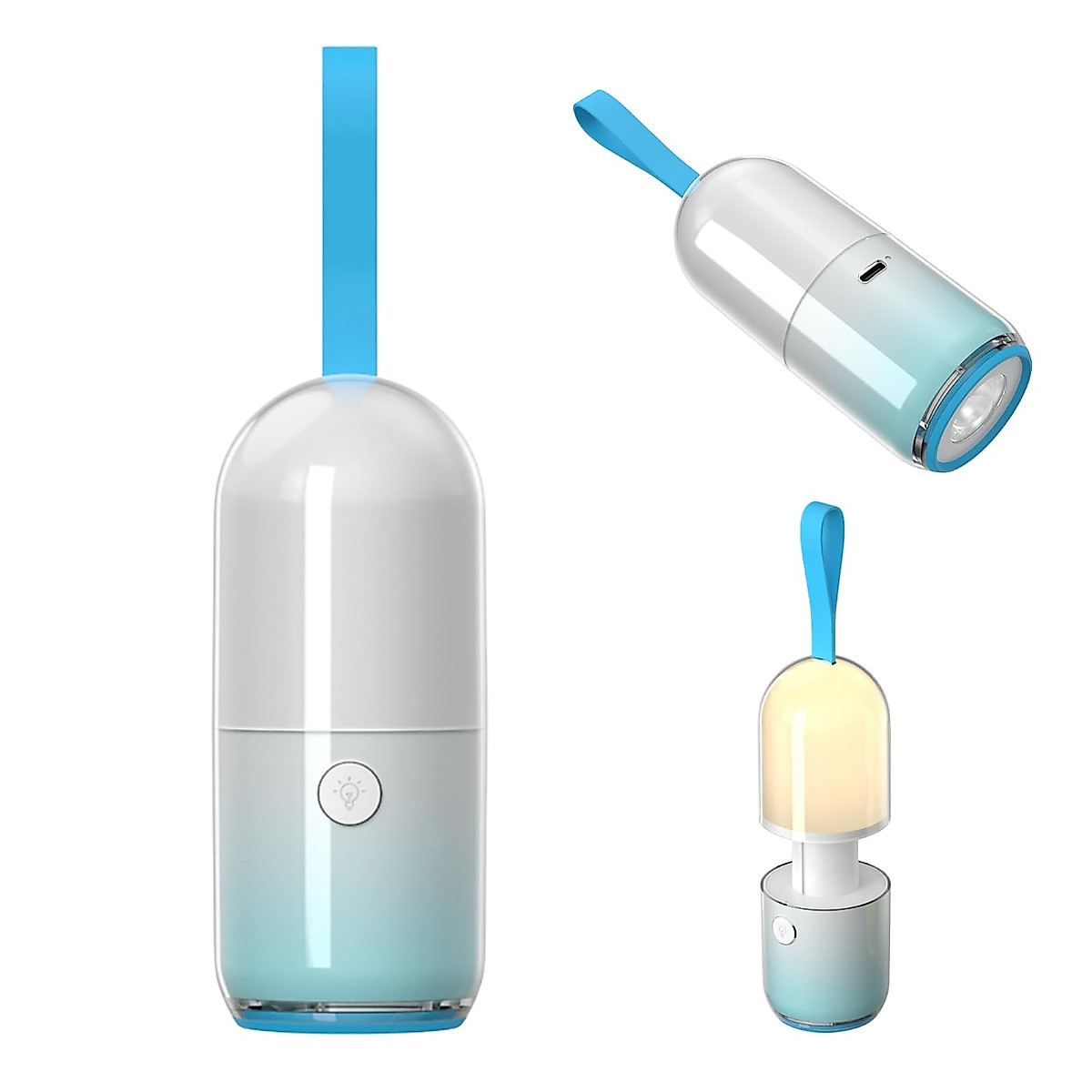 Yaindhi LED Flashlights -Camping Lantern Rechargeable Mini Camping Flashlights with 5 Modes, Powerful and Bright for Outdoor Use Power Outages, Hiking, Hurricane, Emergency, Home