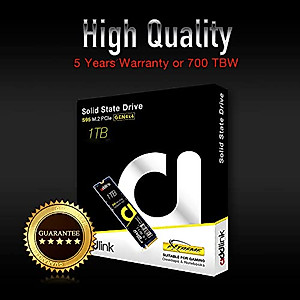 Addlink S95 1TB SSD for PC Storage 7200 MB/s Maximum Read Speed PCIe NVMe Gen4 Internal Solid State Hard Drive (ad1TBS95M2P) Made in Taiwan