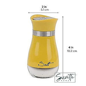 Basic Salt & Pepper Shakers - Yellow