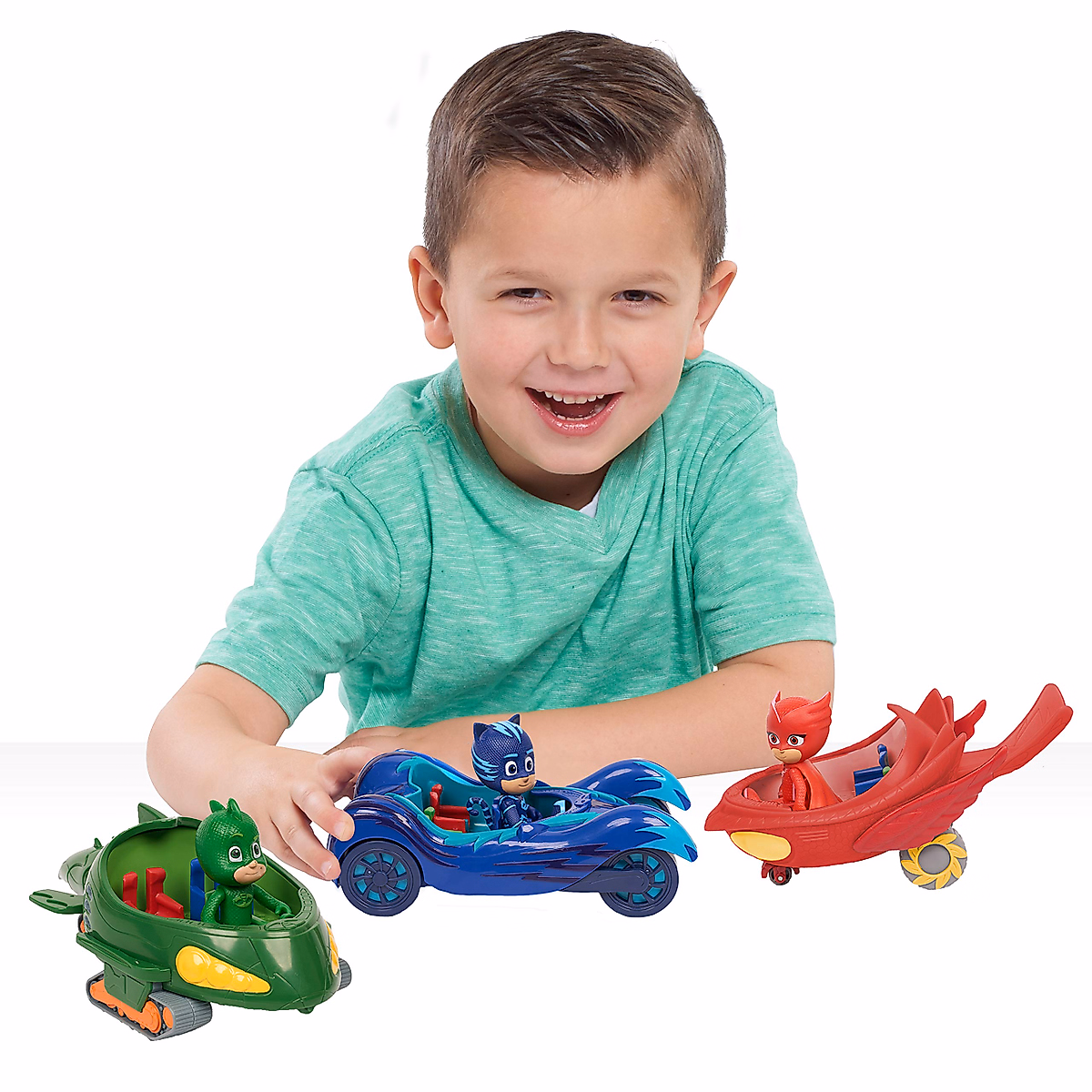 PJ Masks Vehicle, Cat-Car & Catboy Figure, Kids Toys for Ages 3 Up by Just Play