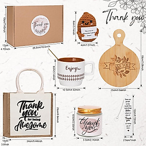 Elysirise Thank You Gifts for Women,Employee Christmas Appreciation Gifts,Coworker Gifts,Boss Gifts for Women,Christmas Thank You Bag Mug Gifts for Coworkers Teacher Nurse Women