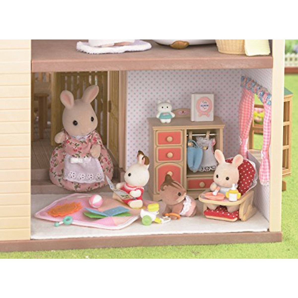 Epoch Sylvanian Families Sylvanian Family Green Hill House ha-35