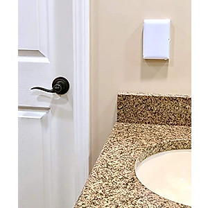 Child Be Safe, Baby Toddler Pet Resistant Electrical Safety Cover Guard for Home and Business, Made in USA, Traditional Outlet (White, 2 Count)